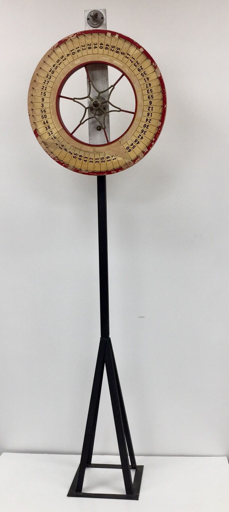 Large Vintage Carnival Roulette or Gaming Wheel - Etsy