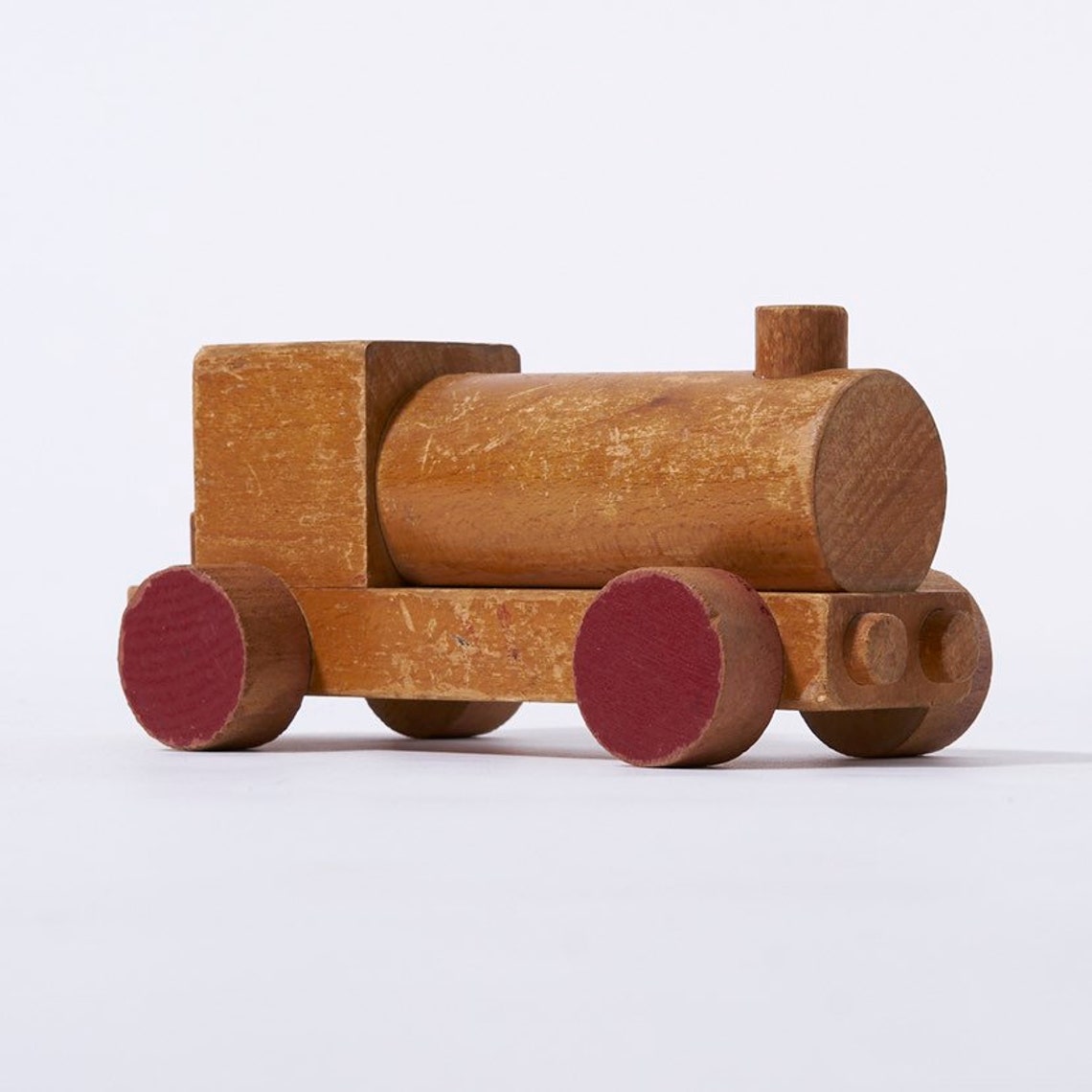 Vintage 4 Piece Wood Train Made in Denmark by Kay Bojesen - Etsy