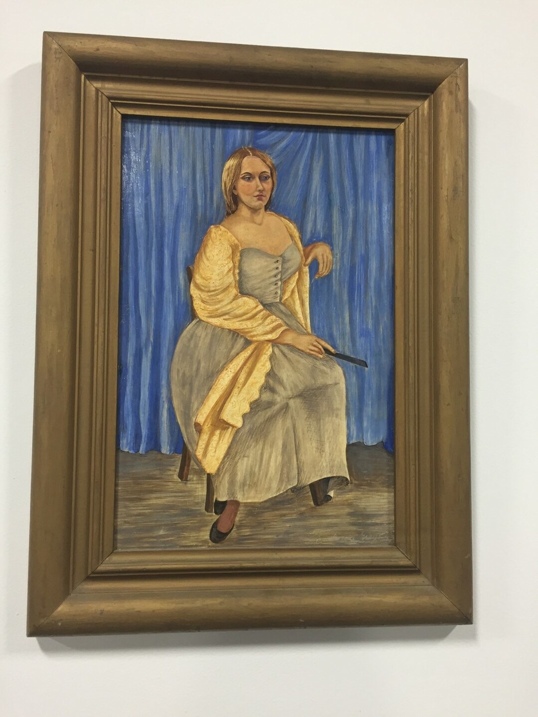 Ouida Gray Acrylic Painting - Etsy