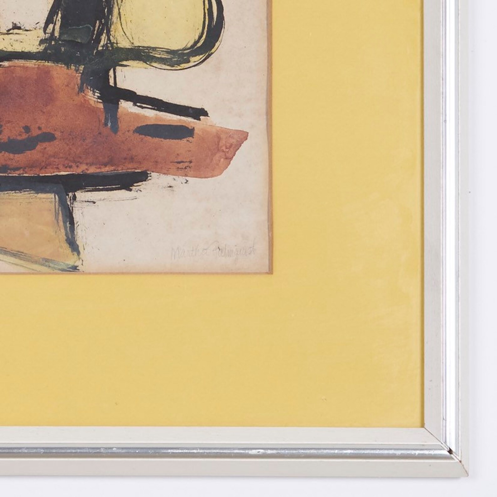 Martha Palmquist Abstract Watercolor Titled still Life - Etsy