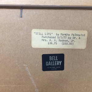 Martha Palmquist Abstract Watercolor Titled “still Life" - Etsy