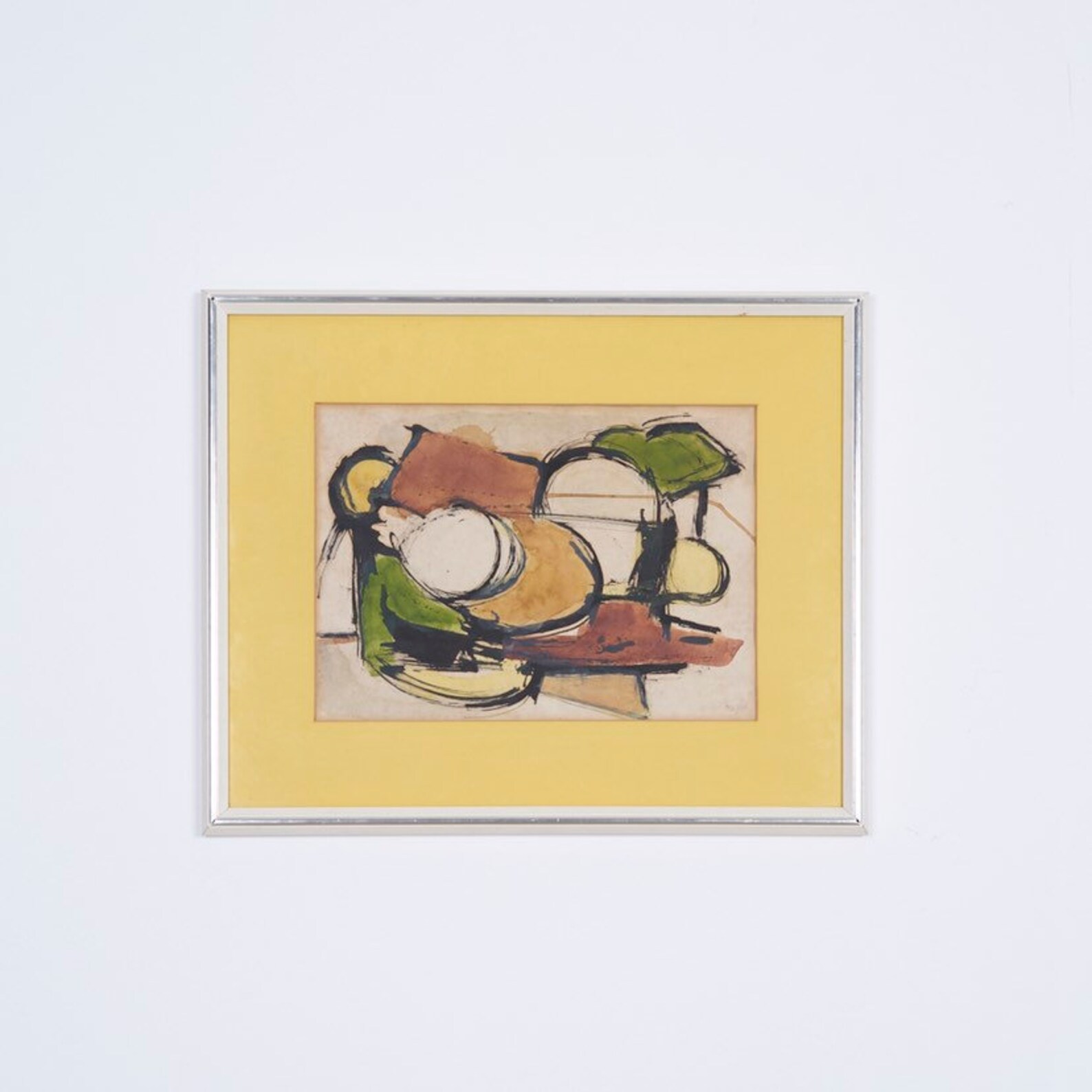 Martha Palmquist Abstract Watercolor Titled “still Life" - Etsy