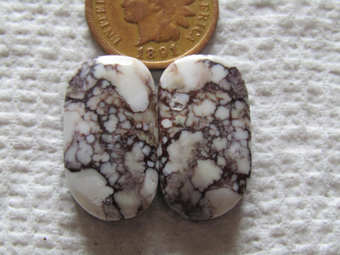 2 Natural Wildhorse Magnesite Cab 29 Carats American Wild Horse ...