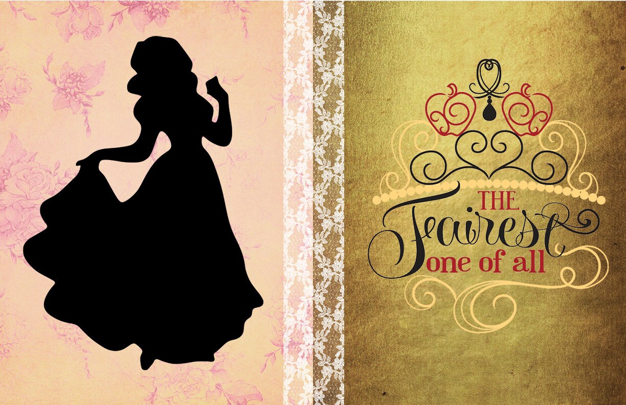 Snow White Wall Art Etsy