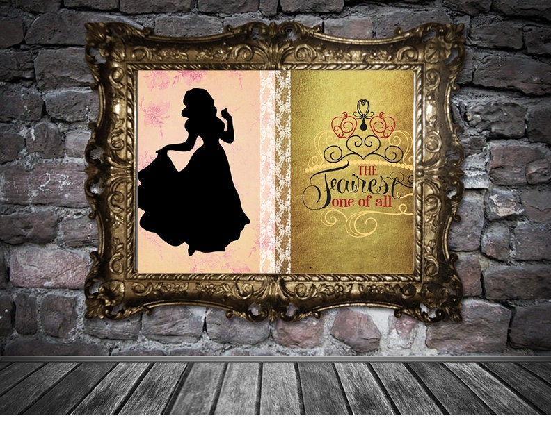 Snow White Wall Art - Etsy