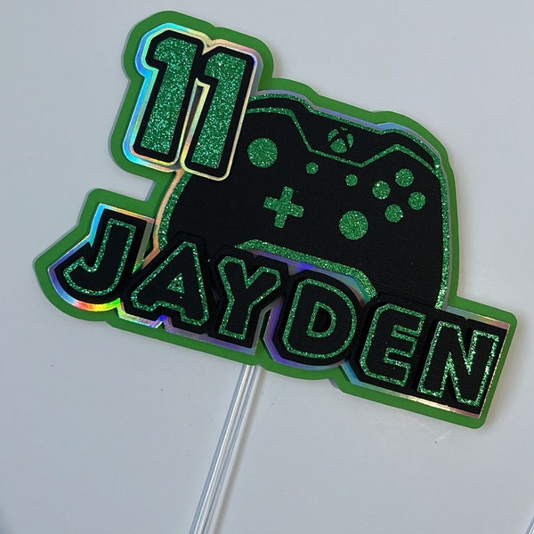Xbox Cake Topper - Etsy UK