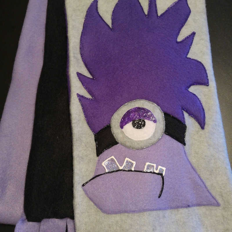 Purple Minion - Etsy