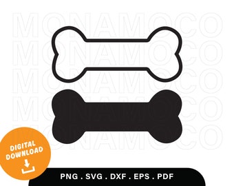 Dog Bone Dxf Files | Etsy