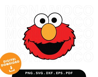 Elmo Svg File | Etsy