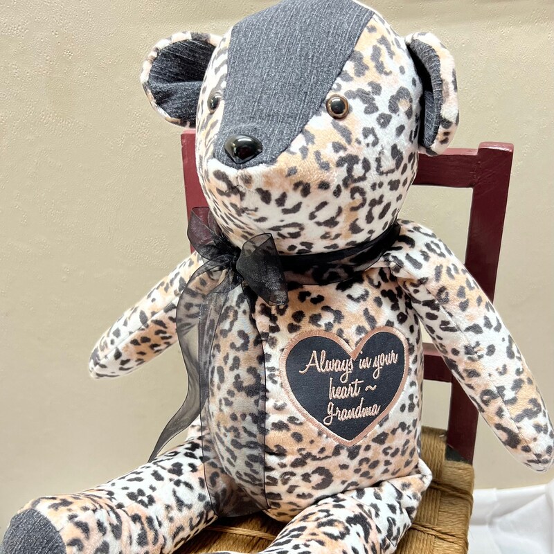 Keepsake Memory Bear - Etsy