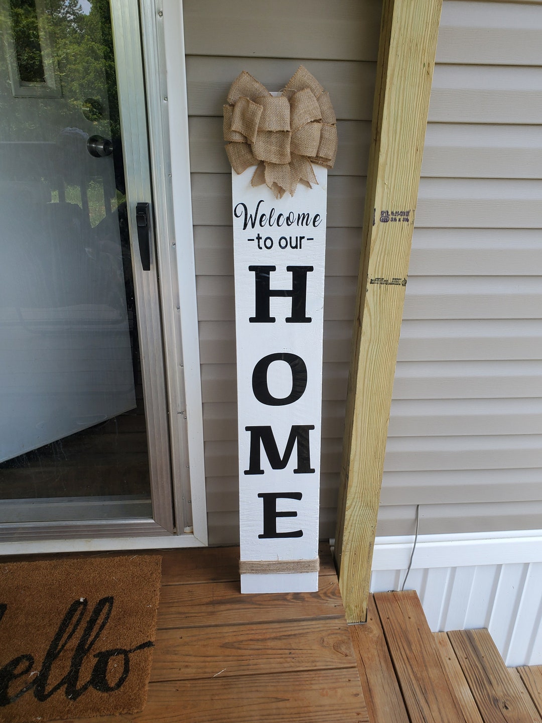 Porch Welcome Sign - Etsy
