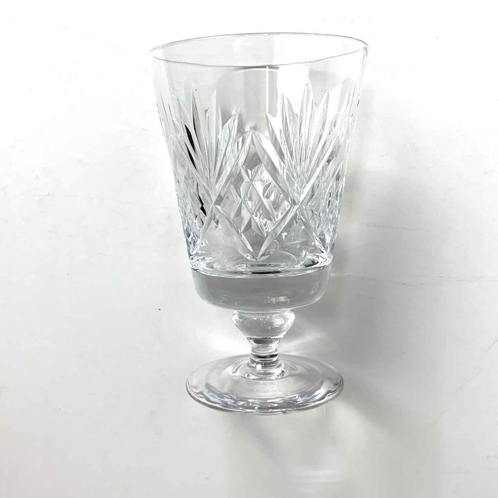 Vintage Mid-century Cumbria Crystal Claret Glasses - Etsy UK