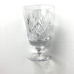 Vintage Mid-century Cumbria Crystal Claret Glasses - Etsy UK