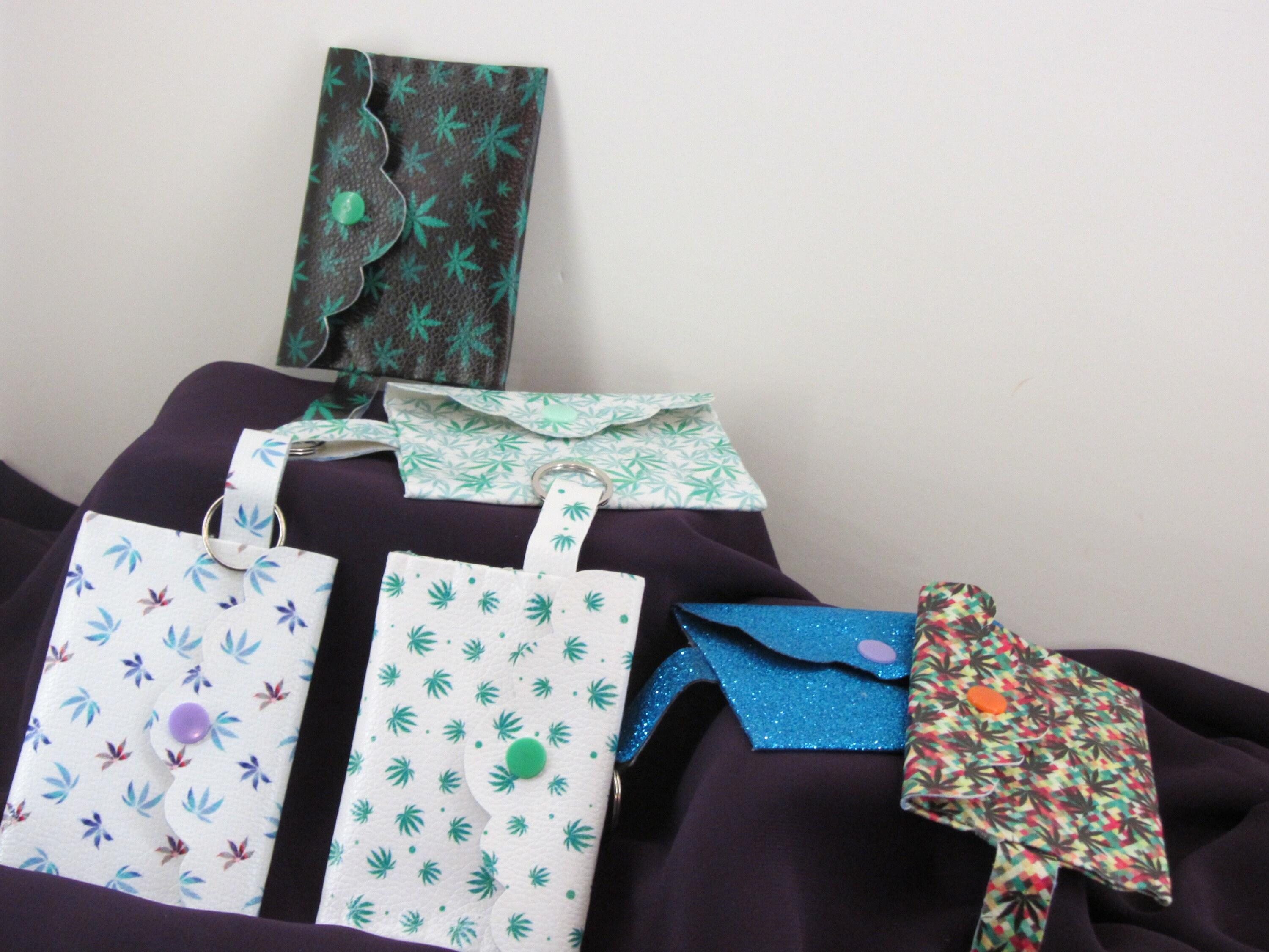 Hide Your Stash, Stash Your Stash, Pot Pouch, Wallet for Your Back ...