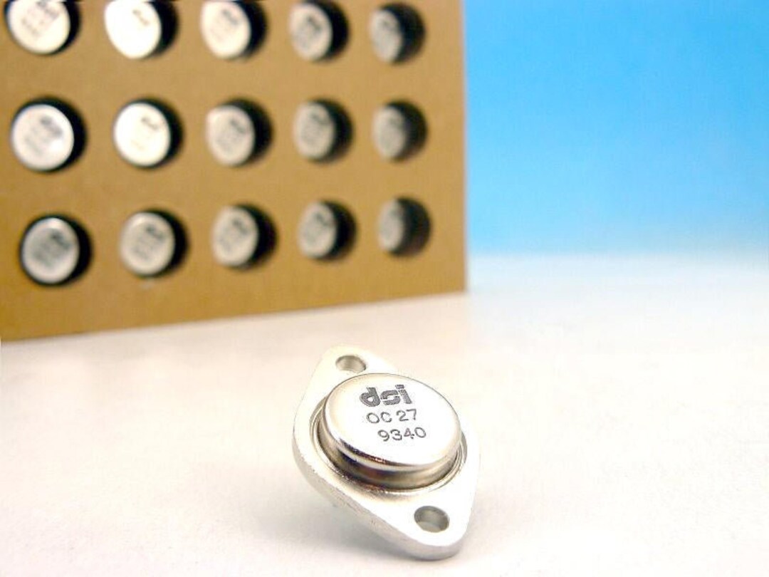 OC27 DSI / USA Germanium Transistor Ge / Pnp / TO-3 / 32V / 3.5A / 12 ...