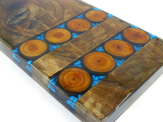 3D Effect Walnut Cherry Small Log Slices Wood Wall Mount Shiny - Etsy