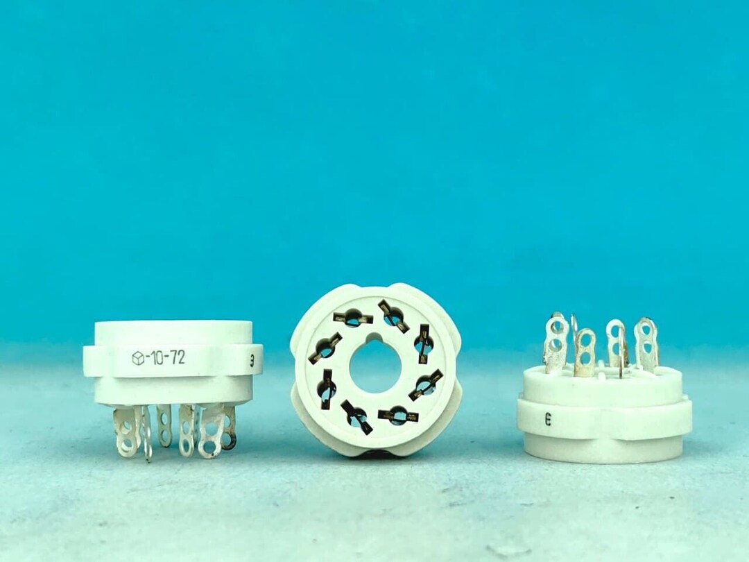 Vintage Ceramic Octal Tube Sockets: 8 Pin EL34, GZ34 (lot of 2) - Etsy