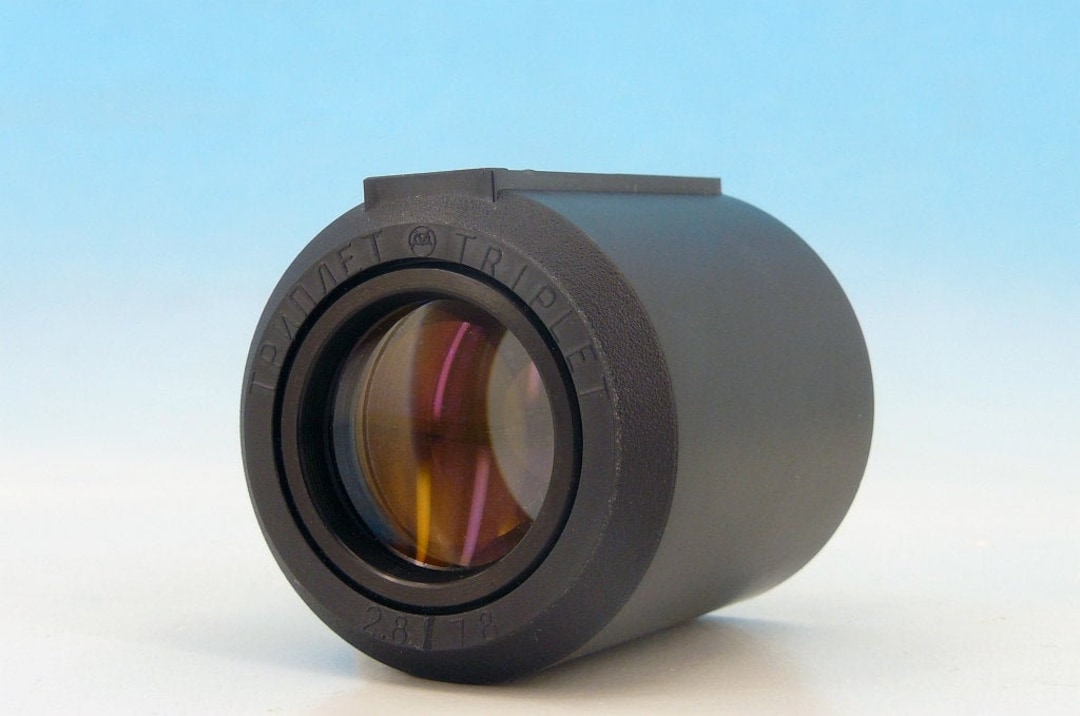 1 X TRIPLET 2,8/78 78mm F2.8 F2,8 Photo Video Projector Camera Lens ...