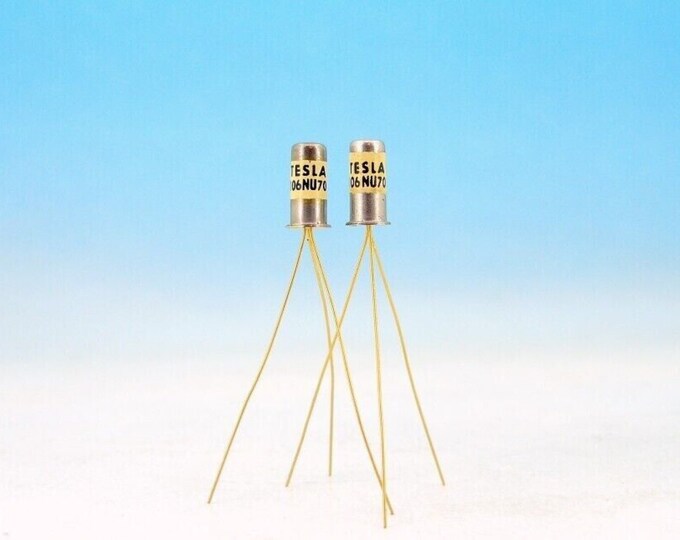 4 X Germanium Transistors 106NU70 TESLA Gold Ge NPN 30V 10ma 125mw Fuzz ...