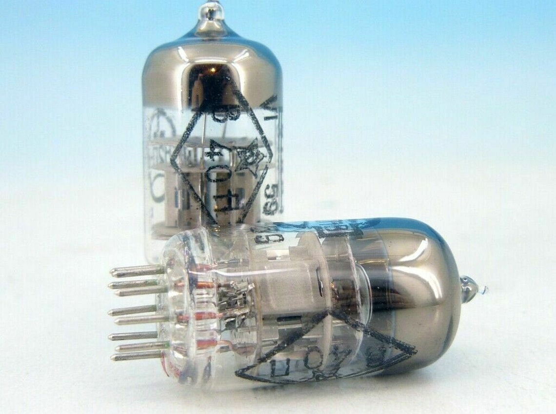 2x PREMIUM 6N2P-V 6Н2П-В SARATOV BLACK 50's Electrically - Etsy UK