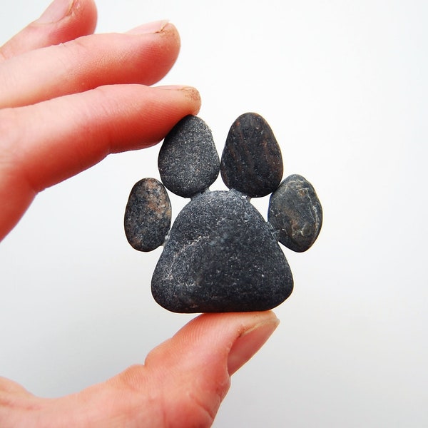 Dog Pebble Art - Etsy