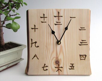 Silent Desk Clock With Numbers - Etsy