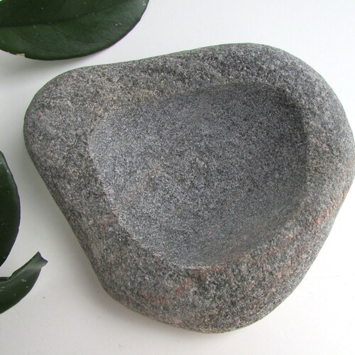 Stone Ashtray Solid Rock Ashtray Decorative Stone Tray - Etsy