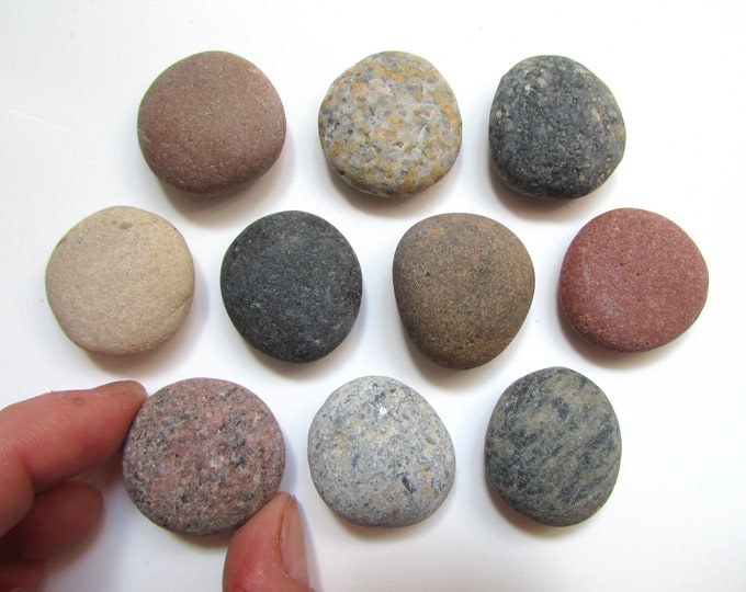 10 Pebble Magnets Stone Note Magnets Creative Memo Magnets - Etsy
