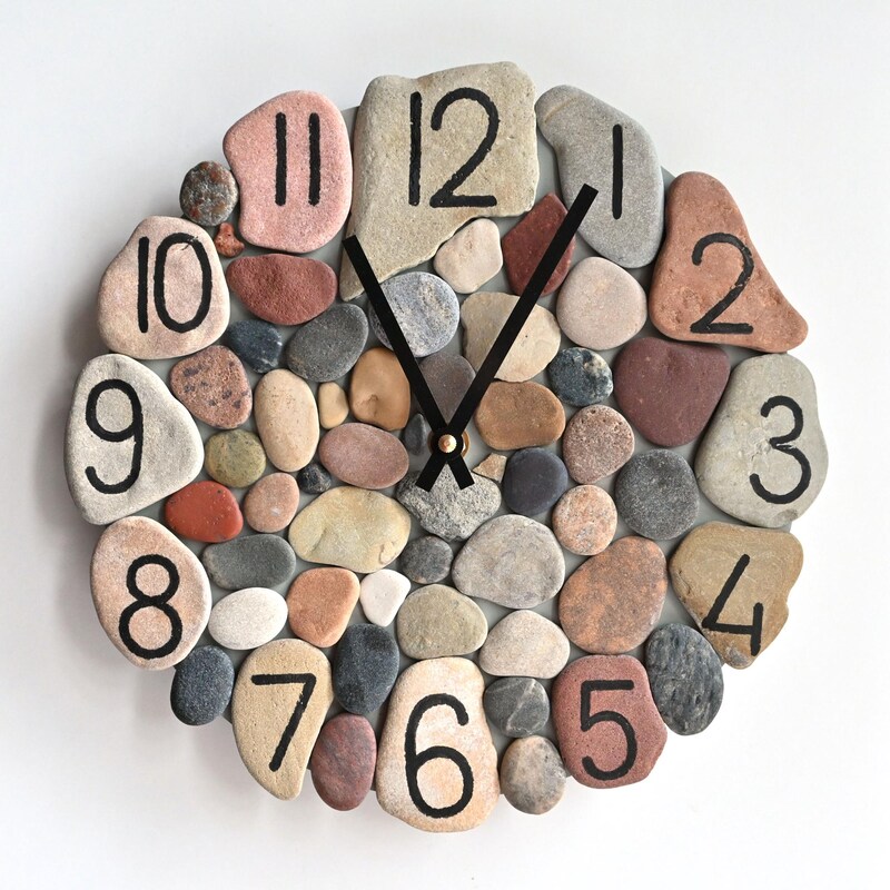 Stone Clocks - Etsy