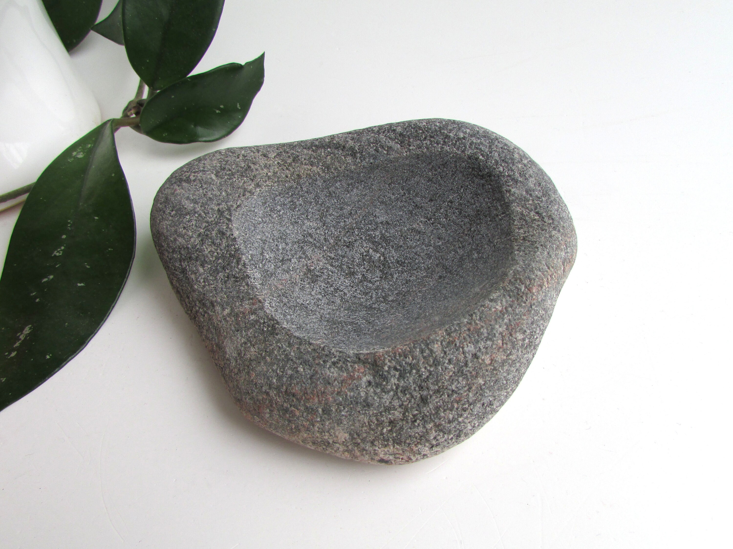 Stone Ashtray Solid Rock Ashtray Decorative Stone Tray - Etsy