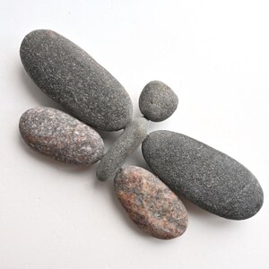 Pebble Art Magnet Dark Dragonfly, Sea Stone Shape, Fridge Magnet ...