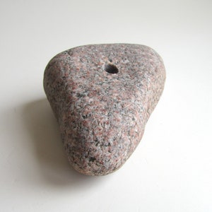 Stone Pen Holder Heavy Stone Pen Stand Coastal Office Decor | Etsy