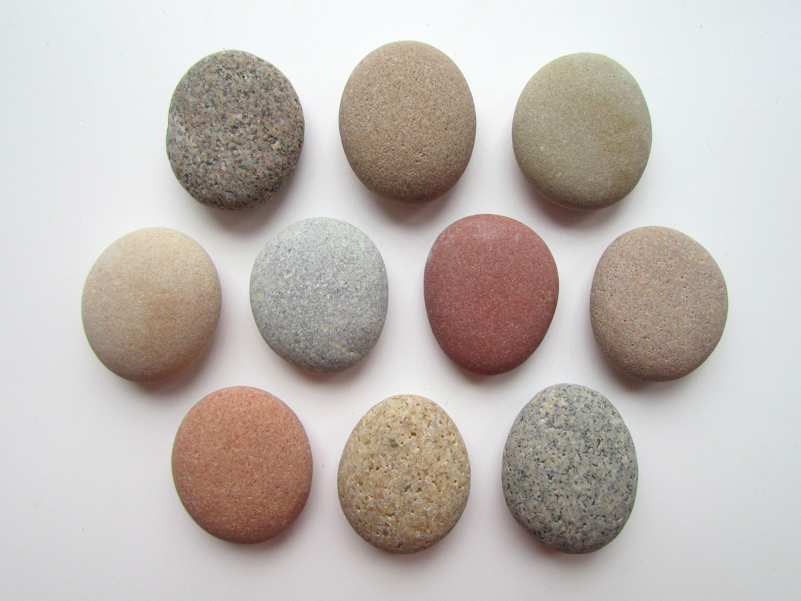 10 Pebble Magnets Stone Note Magnets Creative Memo Magnets - Etsy