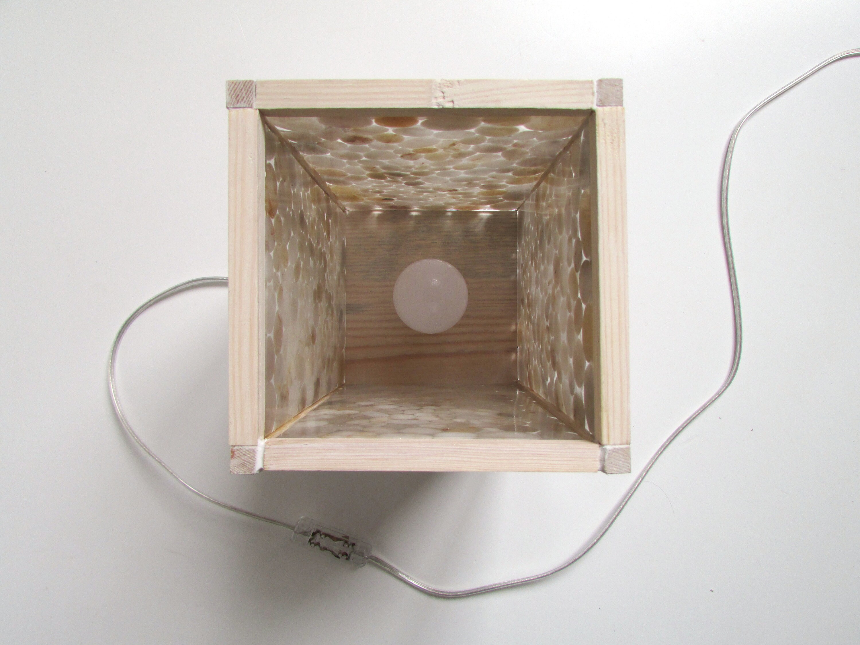 White Stone Lamp Coastal Stone Nightlight Beach Pebble Art | Etsy