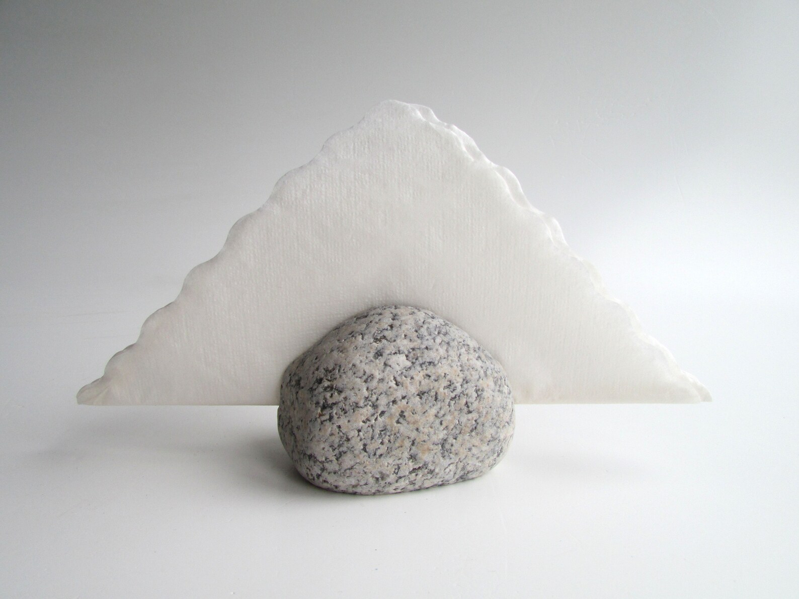 Stone Napkin Holder Coastal Pebble Napkin Stand Pebble Art | Etsy