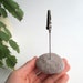Stone Photo Clip Stand Picture Clip Holder Beach Pebble Art - Etsy