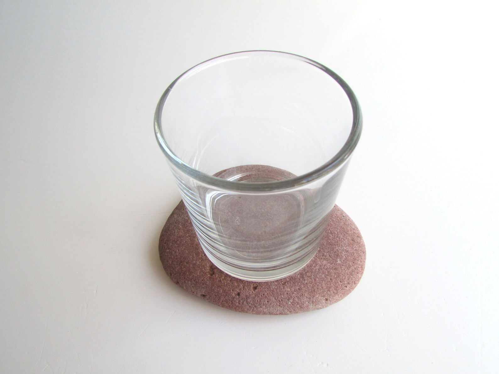Stone Coaster 5 Flat Rock Cup Holder Beach Pebble Art - Etsy