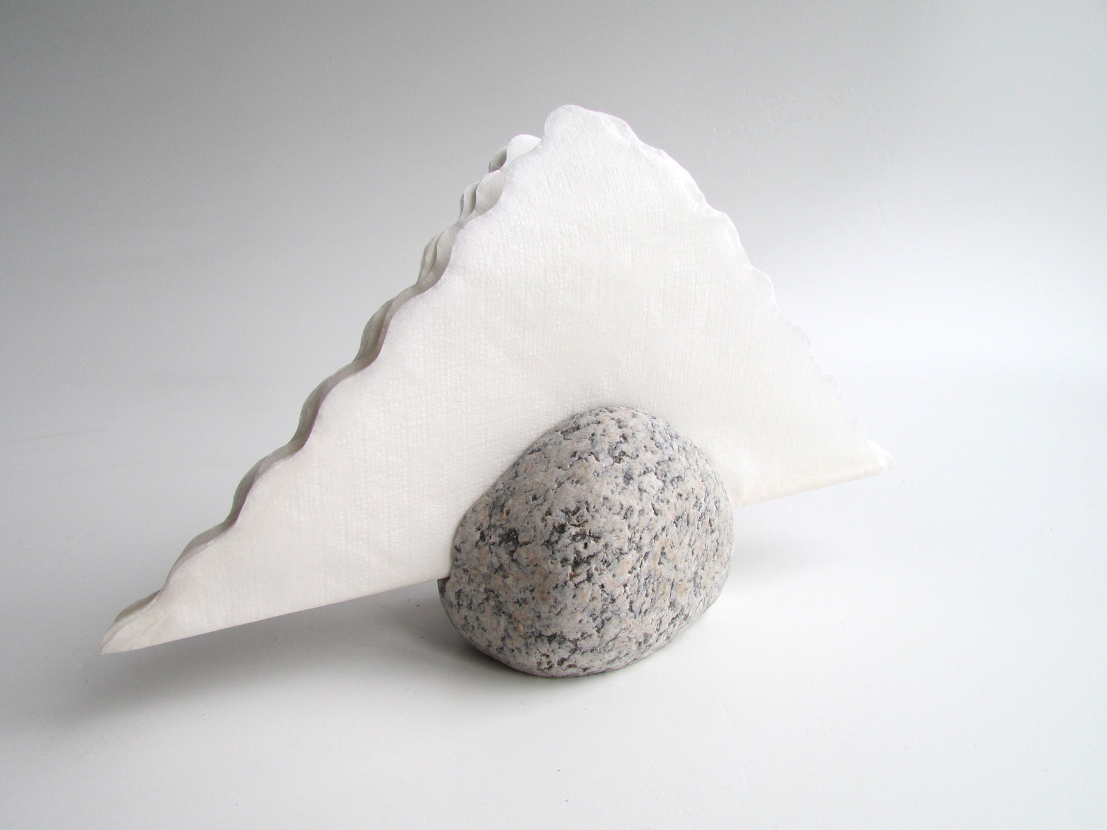 Stone Napkin Holder Coastal Pebble Napkin Stand Pebble Art | Etsy