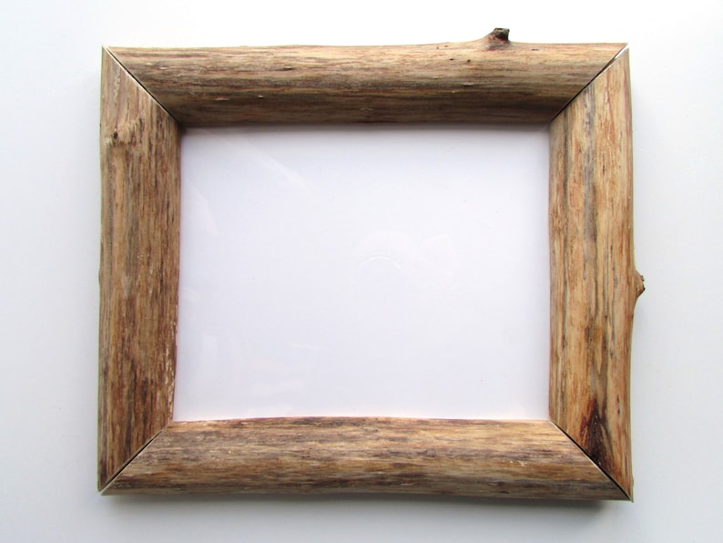 Wooden Frame 8x10 Rustic Wood Picture Frame Hanging - Etsy