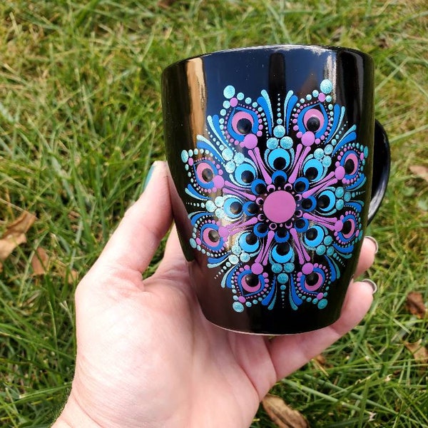 Mandala Mug - Etsy
