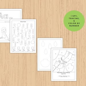 Mary Anoints Jesus at Bethany Activity Pages, Holy Week Activities ...