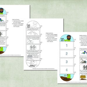 Parable of the Sower Minibook, Bible Story Craft, Sunday School ...