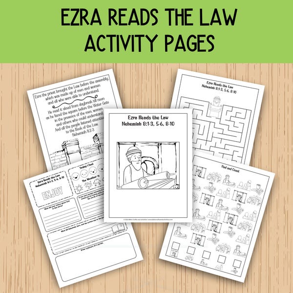 Ezra 1 3 - Etsy