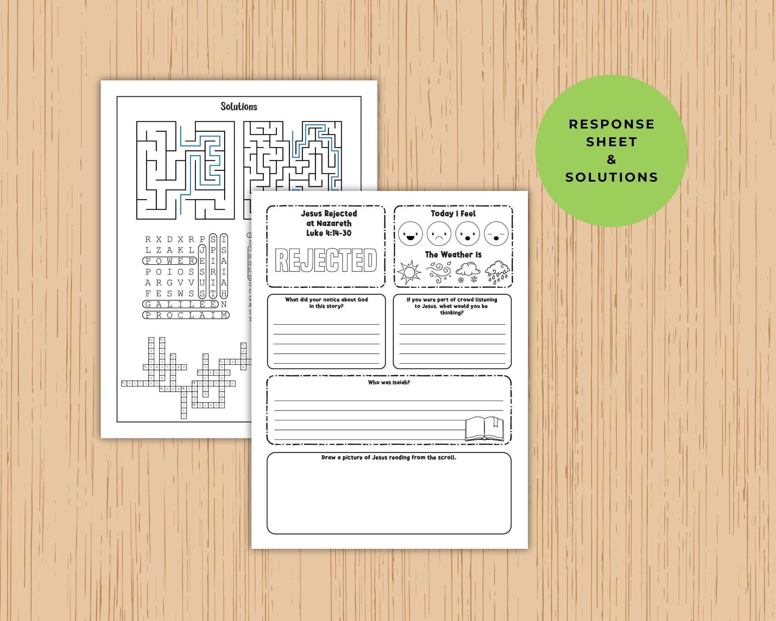 Jesus Calls His First Disciples, Sunday School Activities, Bible Class ...