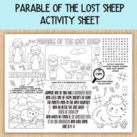 Psalm 23 Bible Study, Christian Printable Activity Pack, the Lord is My ...