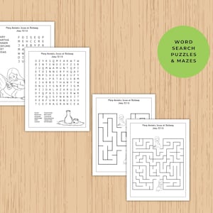 Mary Anoints Jesus at Bethany Activity Pages, Holy Week Activities ...