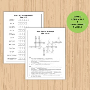 Jesus Calls His First Disciples, Sunday School Activities, Bible Class ...