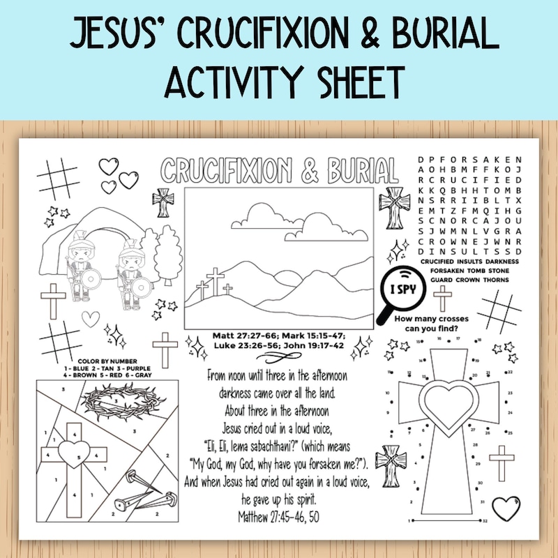 Crucifixion Craft - Etsy