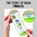 Noah's Ark Minibook, Bible Story Craft, Sunday School Activity ...