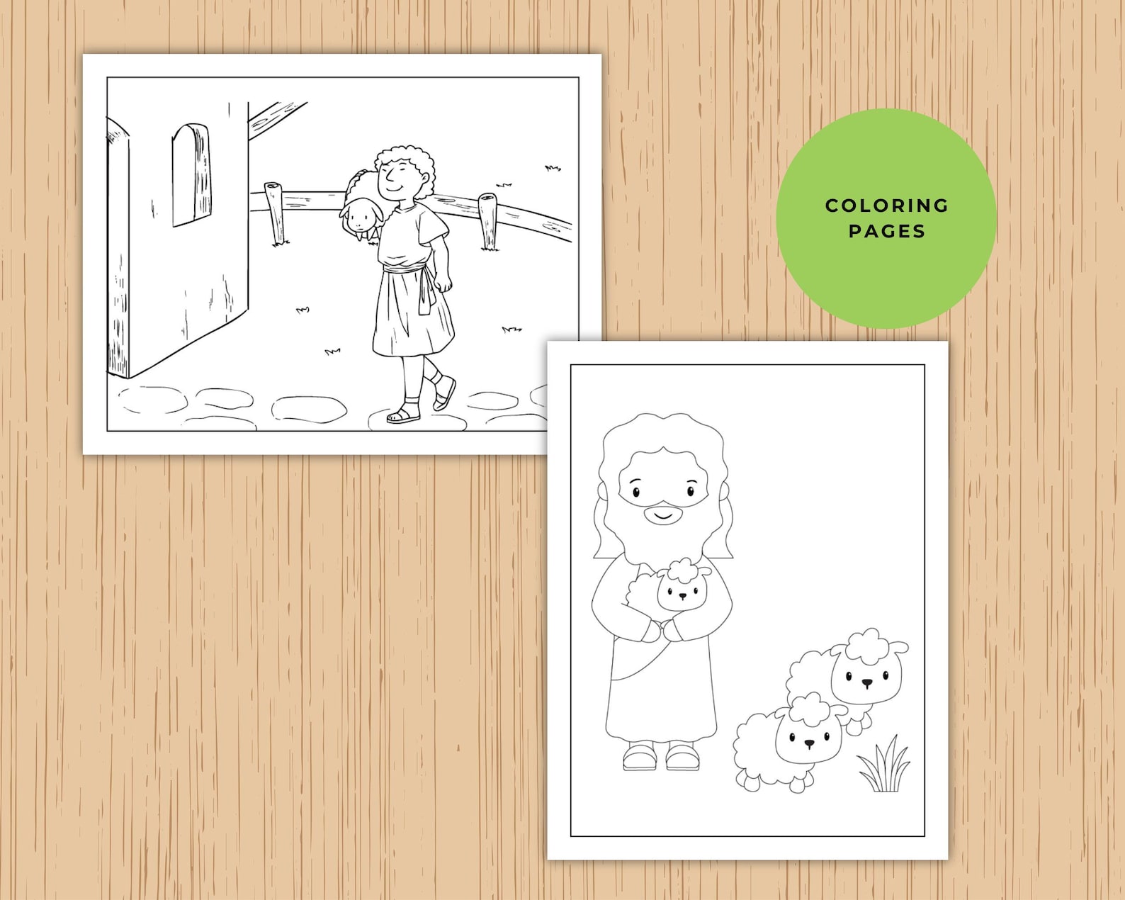 Parable of the Lost Sheep Activity Pages, Sunday School Activities ...